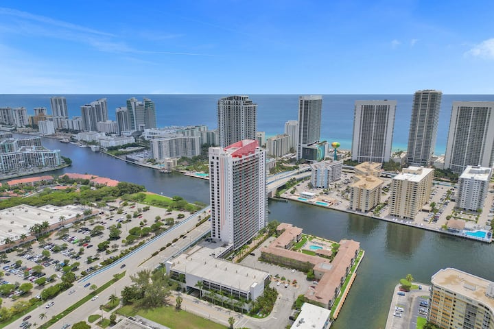 Waterfront Penthouse @ The Beachwalk Resort - Hallandale, FL