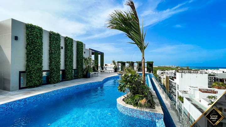 Lux Menesse A Pasos De La Playa Cocobeach! - Playa del Carmen