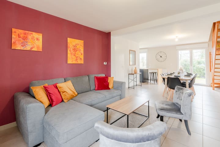 Maison 8 Pers à 15min à Pied De La Plage / Jardin - Pornic