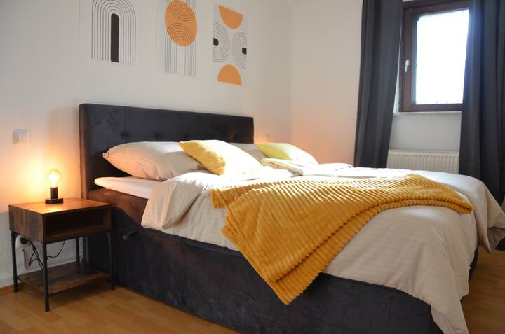 Gemütlich | Nahe Hbf | Homeoffice | Boxspringbett - Wiesbaden