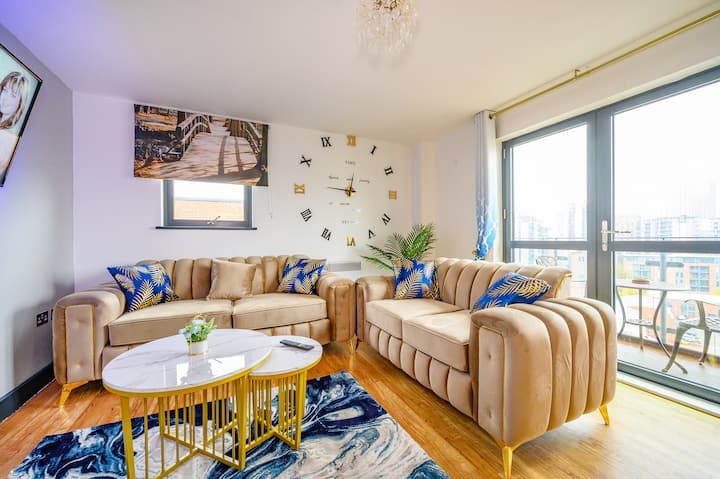 *138cs* For Your Most Relaxed Stay & Free Parking - Manchester