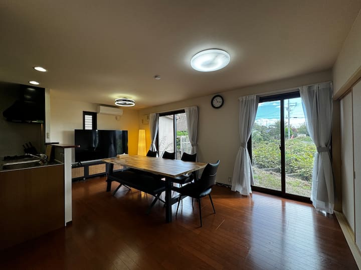 温泉付き貸別荘！4ldkの広々一軒家で贅沢な時間を - Lake Biwa