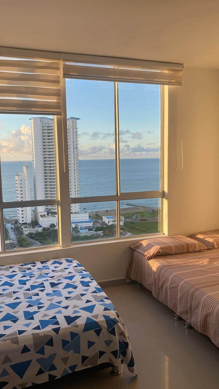 Piso 28 - Vista Panorámica Al Mar + Wifi Fibra - Cartagena