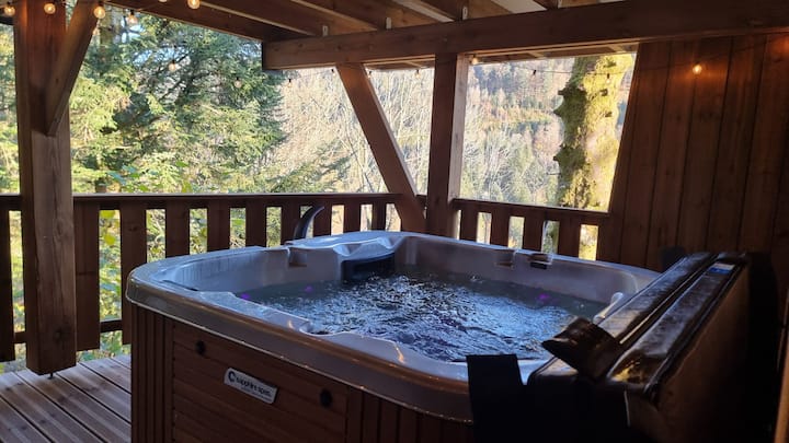 Chalet Le Dahu-au Pied Des Pistes-jacuzzi-parking - La Bresse