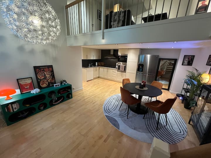 Urban Leilighet Over To Etasjer - Oslo Central Station