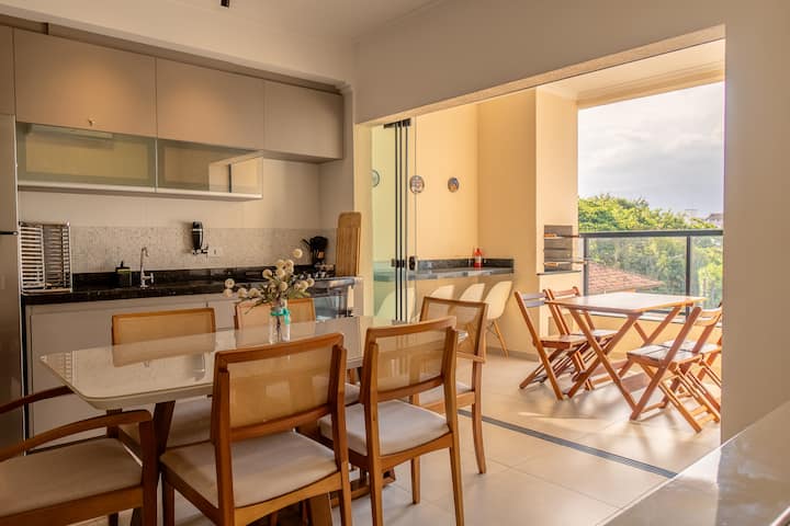 Ap No Coração  De Itaguá Com Piscina No Rooftop - Ubatuba