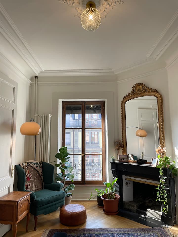 Chic Apartment Next To River - Genf
