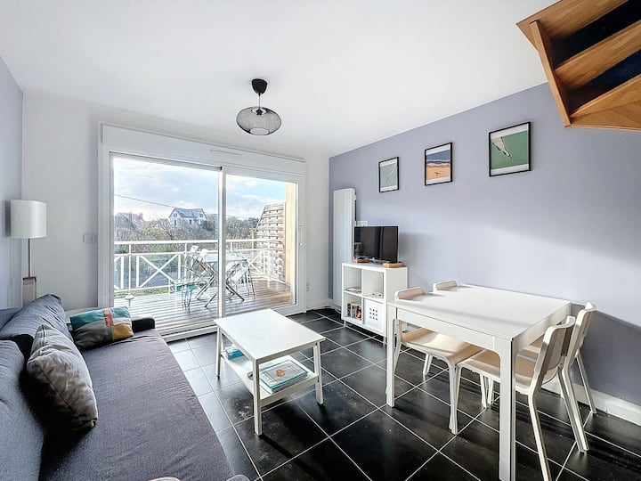 La Baie: Terrasse, Parking, Proximité Plage De Wmx - Wimereux