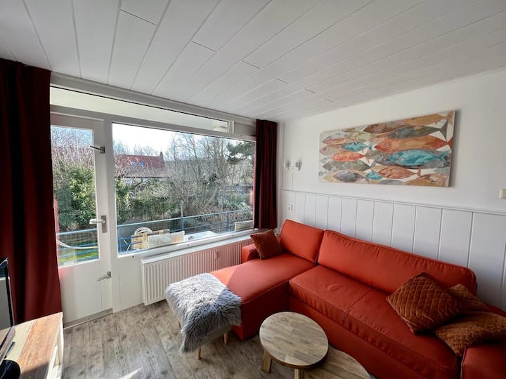 Prachtig Modern Appartement Onderaan De Duinen - 블리싱건