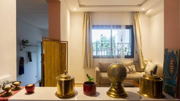 Appartement 2ch Galerie D’artiste Au Cœur De Rabat - Rabat