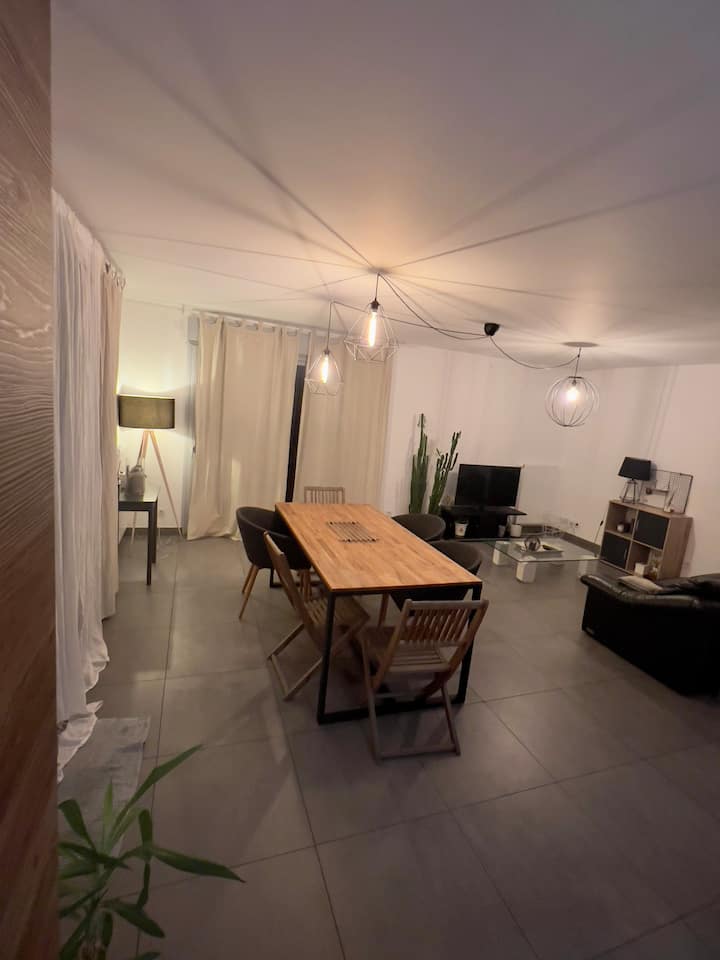 Maison Calme Et Spacieuse - Saint-Étienne-de-Montluc