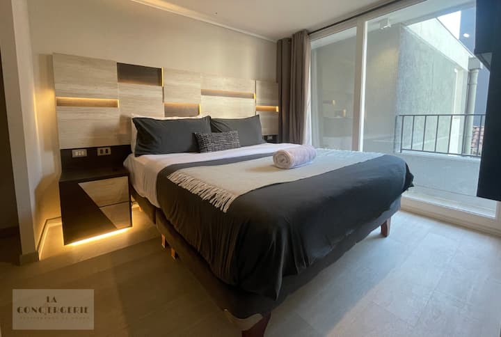 Depto Con Estilo Moderno En El Corazón De Santiago - Santiago