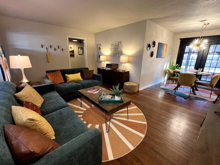 Cozy 3br Mid-century Home In Central Okc - Oklahoma City