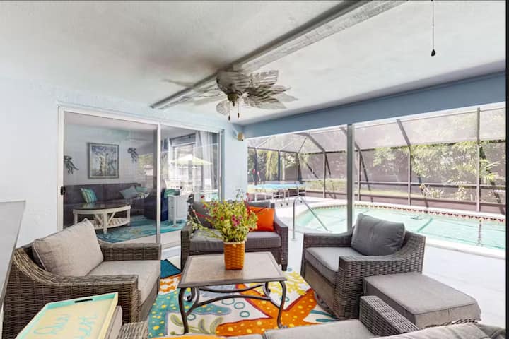 Manatee Manor-4br/2bth Heated Pool - Anna Maria Island, FL