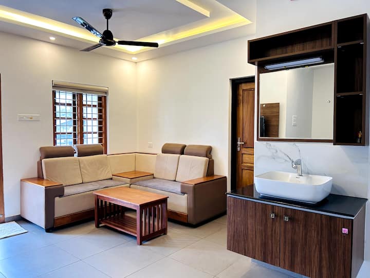 2bhk Luxury Apartment Ground Floor - Varkala