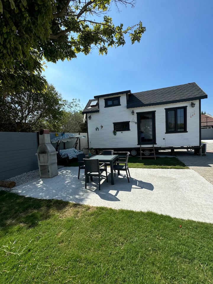 Bungalew Tiny House/klima/şömine/wifi/huzur/ - Urla