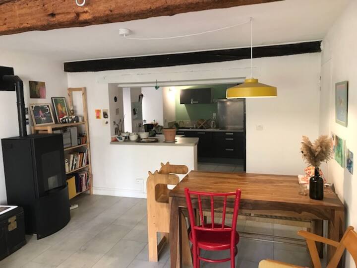 Maison Au Coeur Du Village - Vercheny