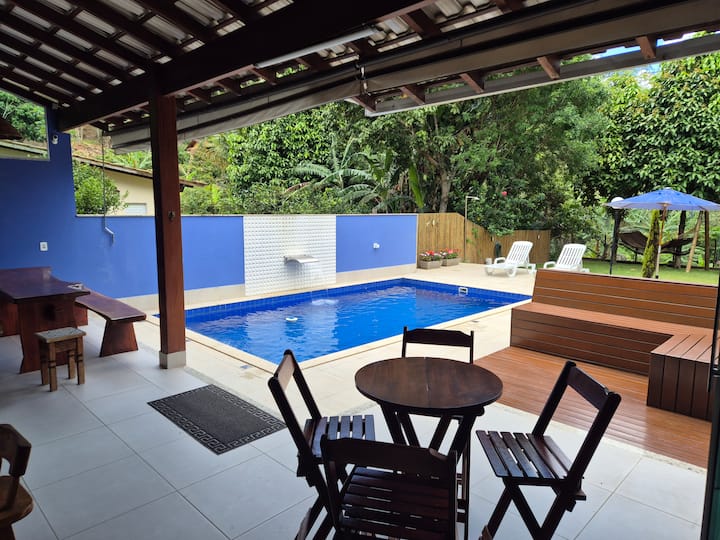 Refúgio Familiar Com Jardim E Piscina! - Guarapari