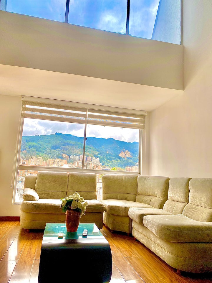 Luxury Penthouse With Andes View - La Calera