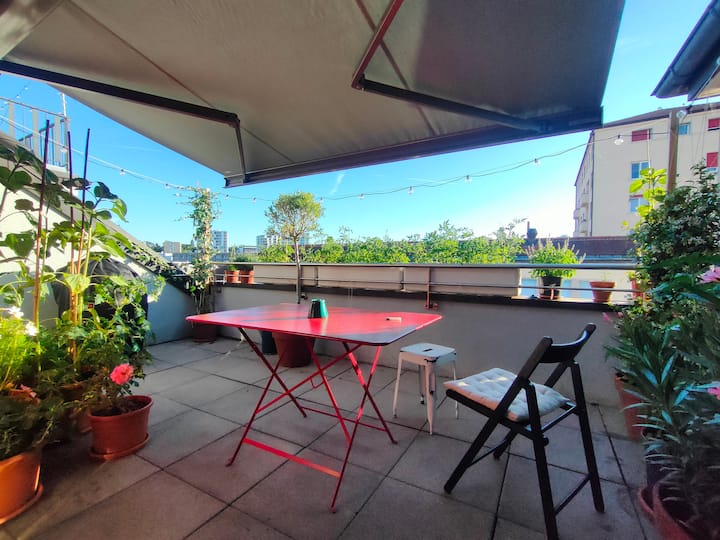 Bel Appartement En Attique - Fribourg
