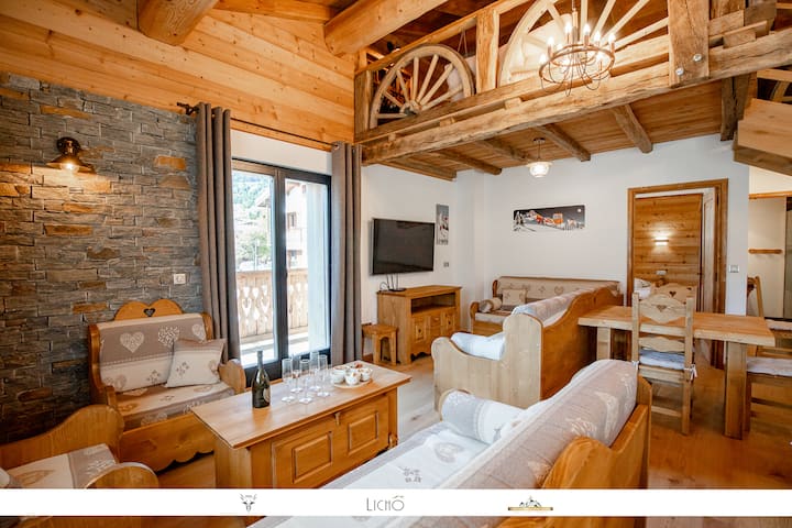 Grand Appartement Montagne Sauna - Val-Cenis