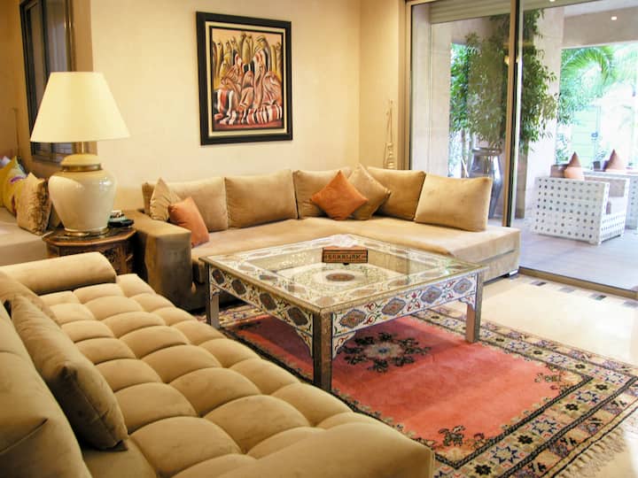 Timeless Villa At Golf Course With Private Pool - Marrakesh