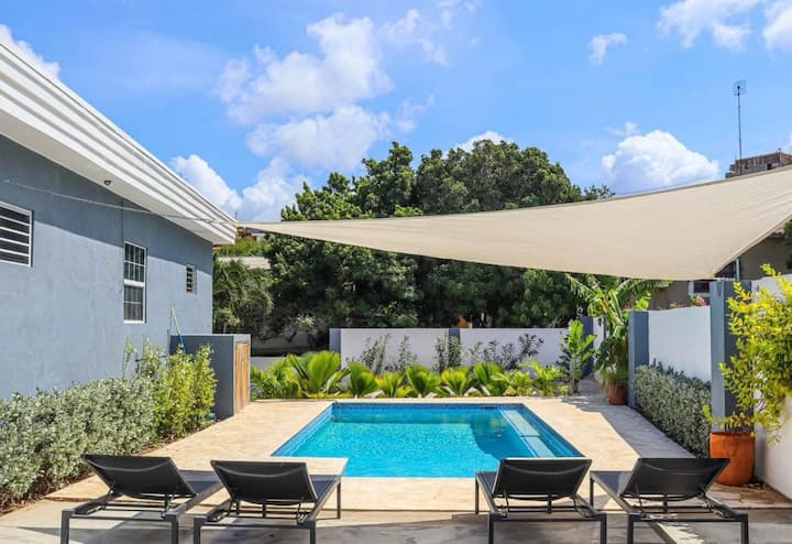 Dushi Stay Villa Met Zwembad Vlak Bij Mambo Beach - Curaçao