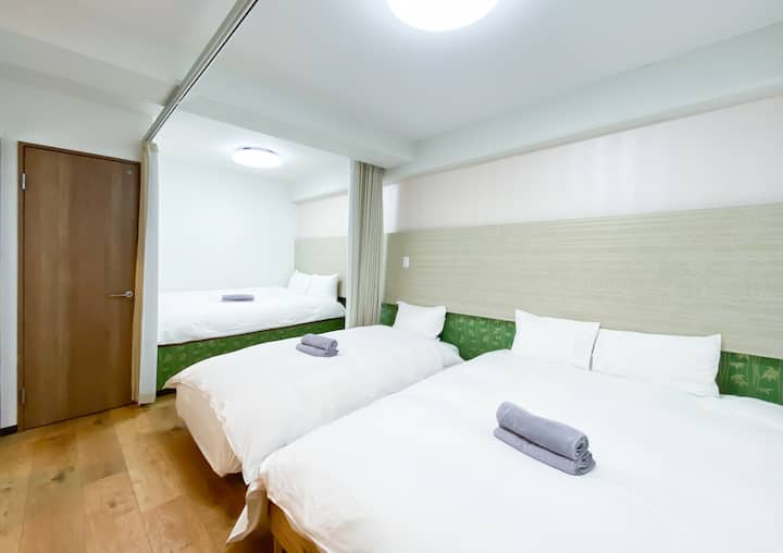 【浅草の花-1f】5人入住/厨房/电视/沙发/wifi/近浅草寺/银座线 筑波快线 浅草线/机场直达 - Ueno