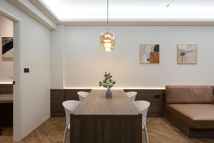 月租 2mins古亭站全新美式古典風二房一廳/師大永康商圈/中正紀念堂/廚區/陽台 - Taipei