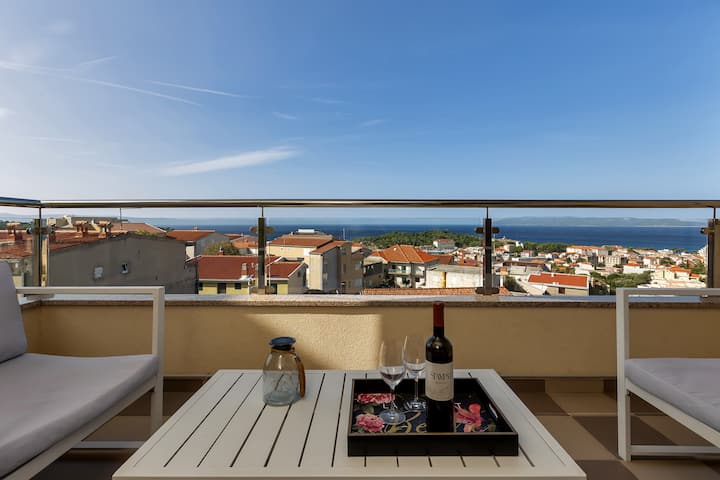 Sea View Apartment Dammi With Free Parking A5 - Makarska