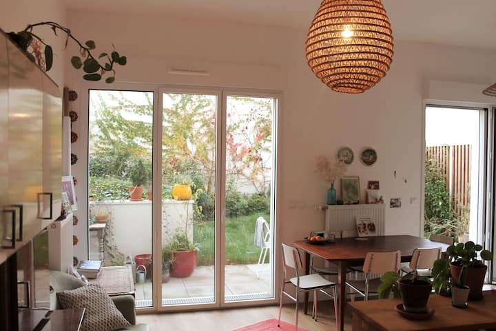 Cosy Apartment With Garden - Aubervilliers
