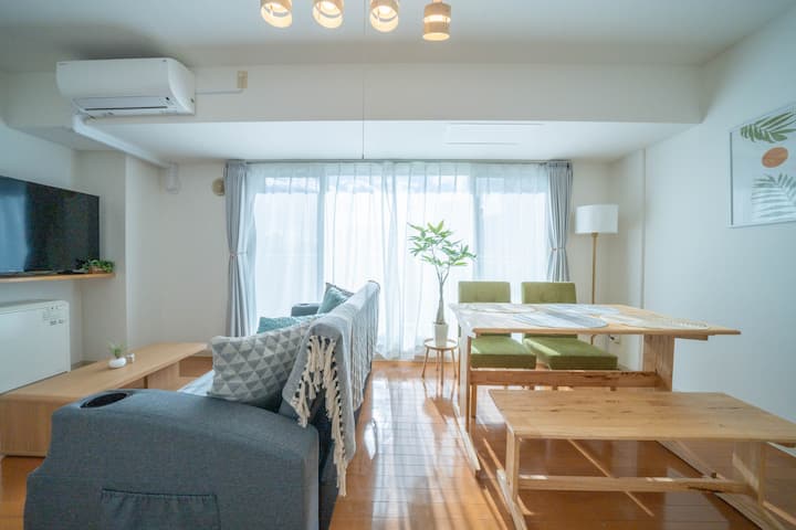 50㎡の広々空間！すすきの近くのマンションホテルでゆったりご滞在！ - Sapporo