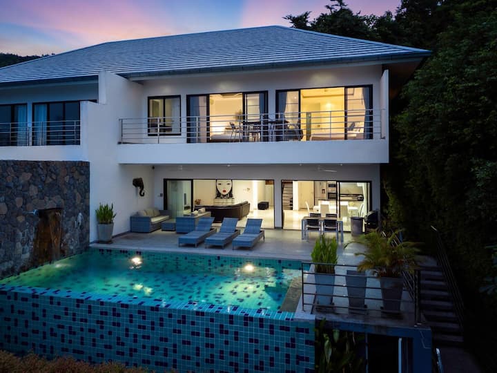 Villa Dove Samui - Seaview Escape With 3 Br - Ko Samui