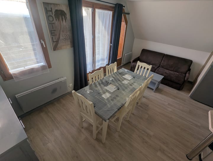 Duplex T3 * 6p + Garage Souterrain, Tout Confort - Besse-et-Saint-Anastaise