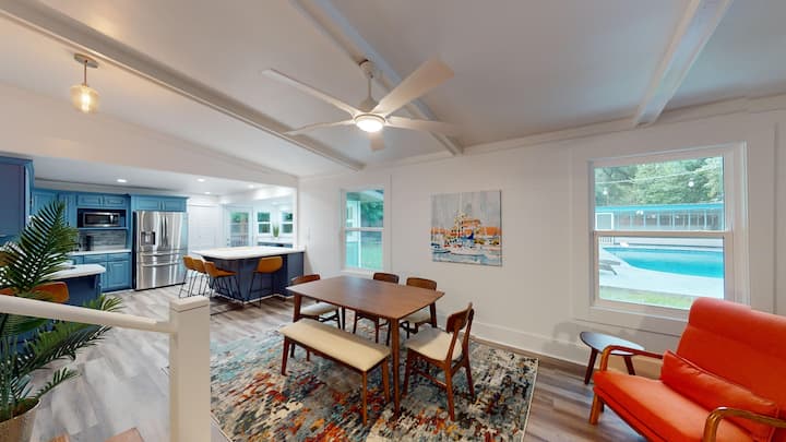 Familyfriendly-close 2 Pi&downtown-pets+fencedyard - Beaufort, SC