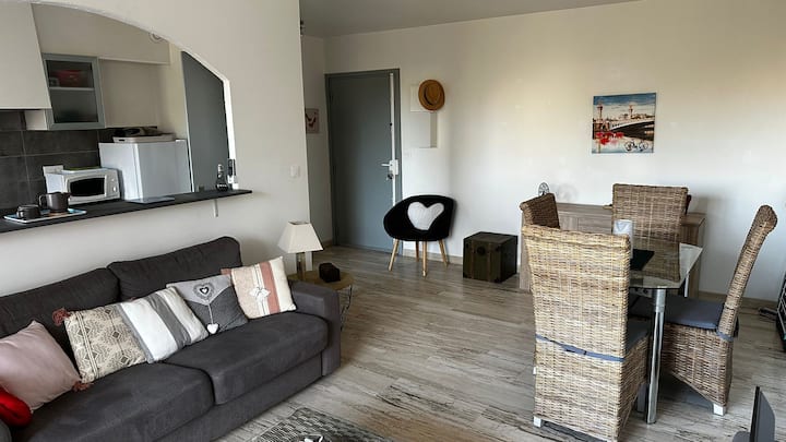 Agréable Appartement T2, Clim + Garage Proche Iut - Béziers