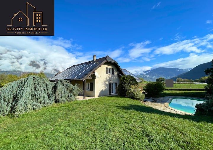 Villa Vue Sur Montagnes_piscine - Aillon-le-Jeune