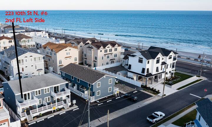 Beach Block Condo * Parking * Patio - Brigantine, NJ