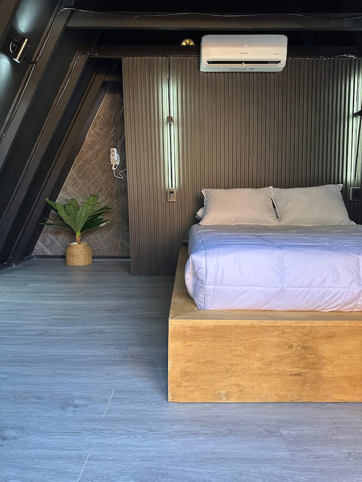 2 Cabaña Alpina Con Tinaja - Machalí