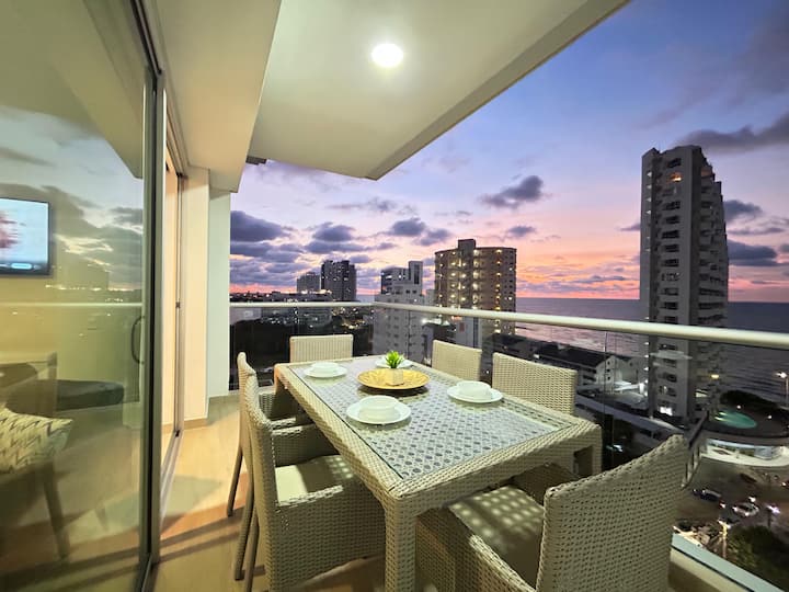Stunning Beachfront Amazing View - Cartagena