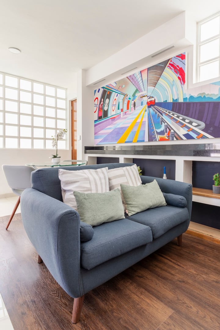 Medellín220 #6- Loft: Comfy Excellent Location - Aguascalientes