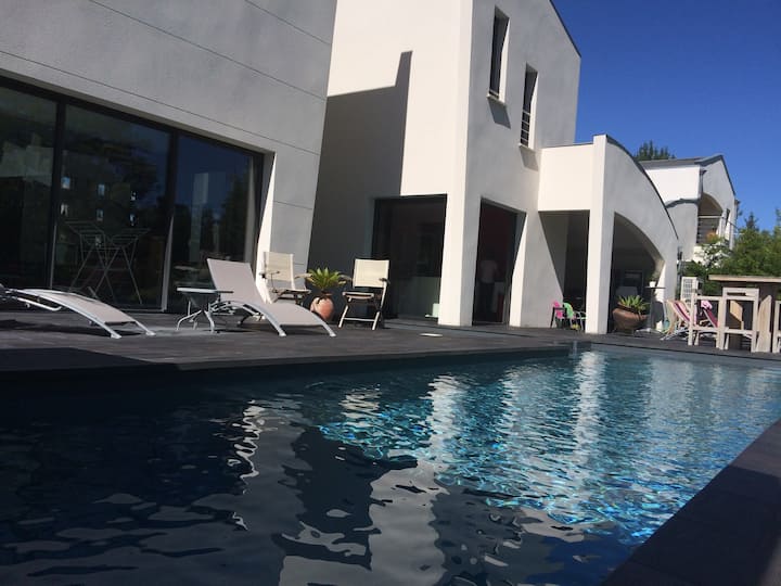 Clos Marius - Villa D'architecte En Bord De Sorgue - L'Isle-sur-la-Sorgue