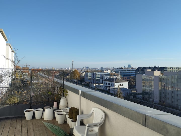 Exklusive Dachterrassen Wohnung Nähe Schönbrunn - ウィーン