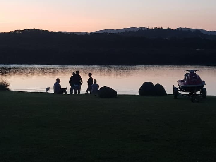 Sunset Cabin On Estuary Beach - Mangawhai