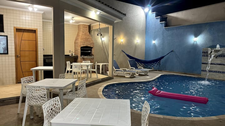 Casa Piscina Centro/milton Olaio - São Carlos