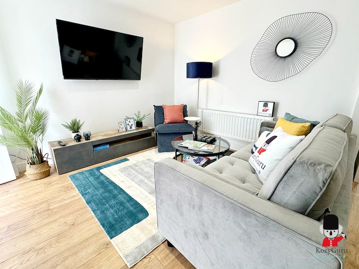 Kozy Salford 4br 2.5br 9ppl 5 Mins To City Centre - Manchester