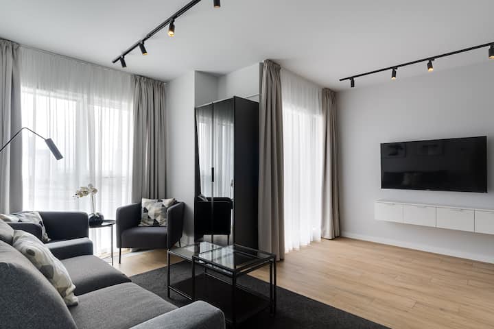 Apartament Delux Z 1 Sypialnia - 波茲南
