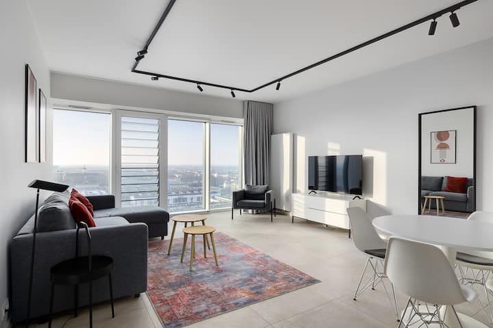 Apartament Widokowy Z 1 Sypialnią - Poznań