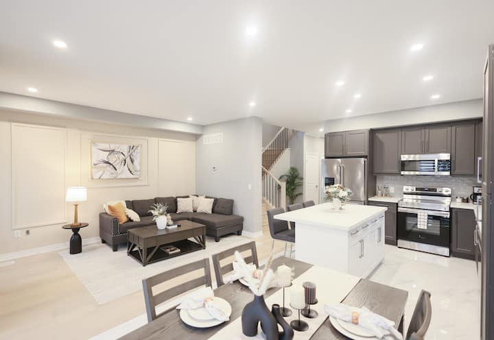 New 3br W Bbq, Family Stay 4 Mins To Falls - Niagara Falls