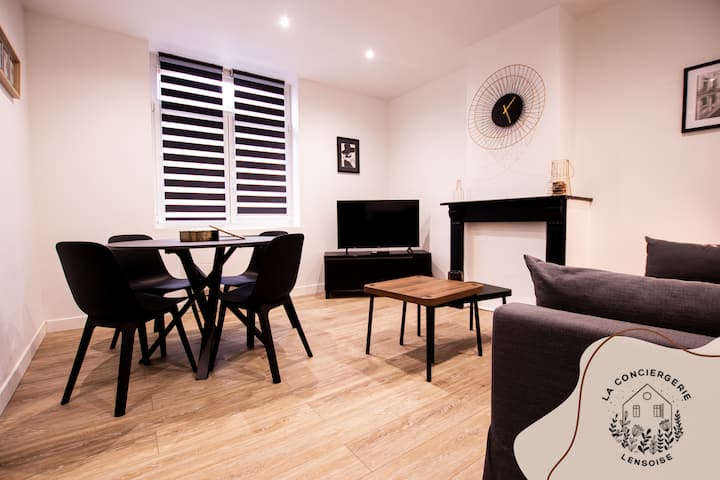 Le Cantin-porain, Wifi, Centre Ville, 2pers - Lens, France